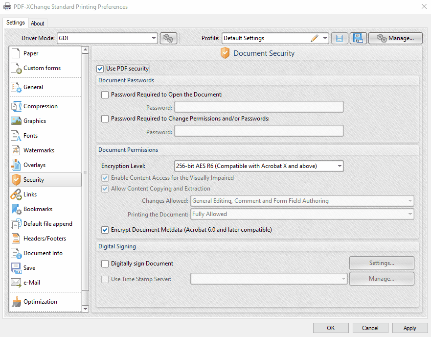 PDF-XChange Co Ltd :: PDF-XChange Printer Standard - Print PDF Files ...